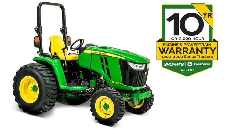 3033R Compact Utility Tractor - Shoppa's Farm Supply